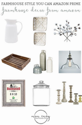 Farmhouse Decor from Amazon - Farmhouse Style you can Amazon Prime