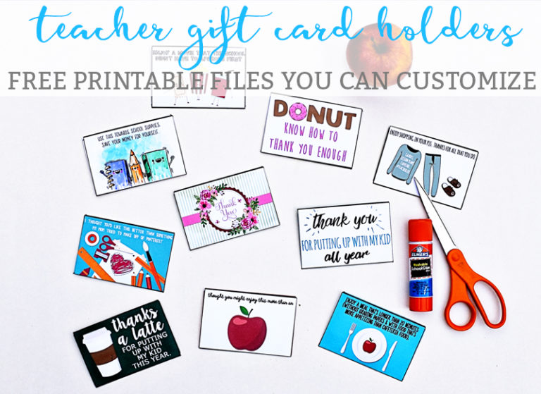 30+ Free Teacher Appreciation Printable Cards and Tags