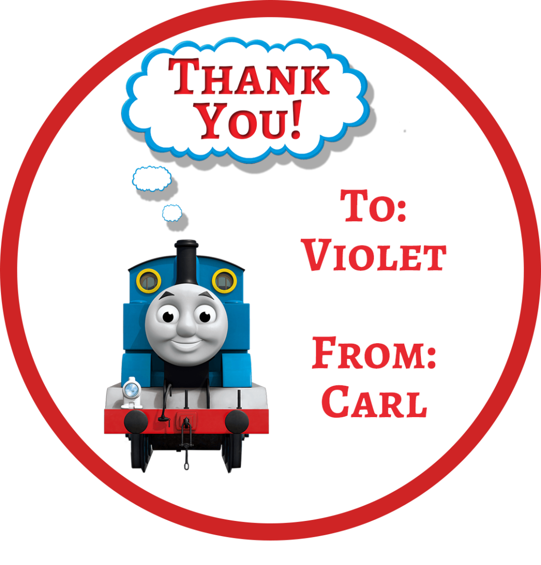 Free Train Party Printables - Free Thomas the Tank Engine Party Pack