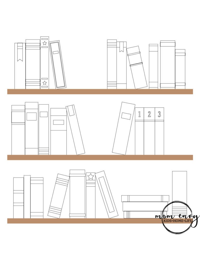 Free Book Tracker Planner Printable