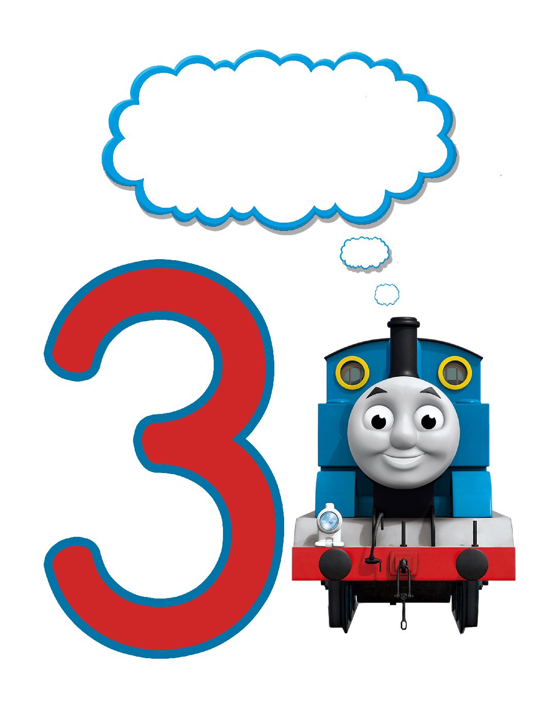 Simple Thomas Sign is 3 - Mom Envy