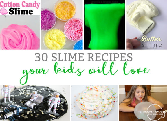 Slime Recipes. 30 different slime recipes your kids will love. Slime ...