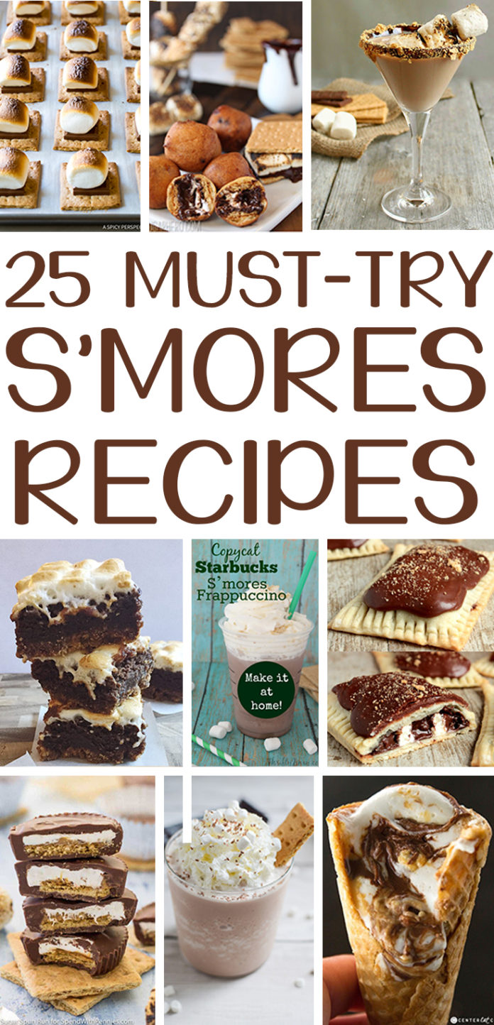 S'mores Recipes - 25 Dessert and Breakfast Recipes Perfect for Summer
