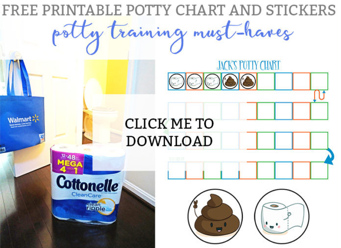 Cottonelle Mega Rolls - A Potty Training Must-Have - & FREE Potty Chart