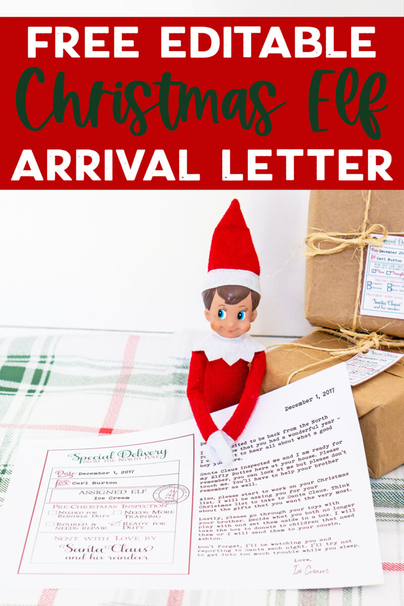 Elf-Return-Letter-Free-Printable-Arrival-Letter-Pinterest-2 - Mom Envy