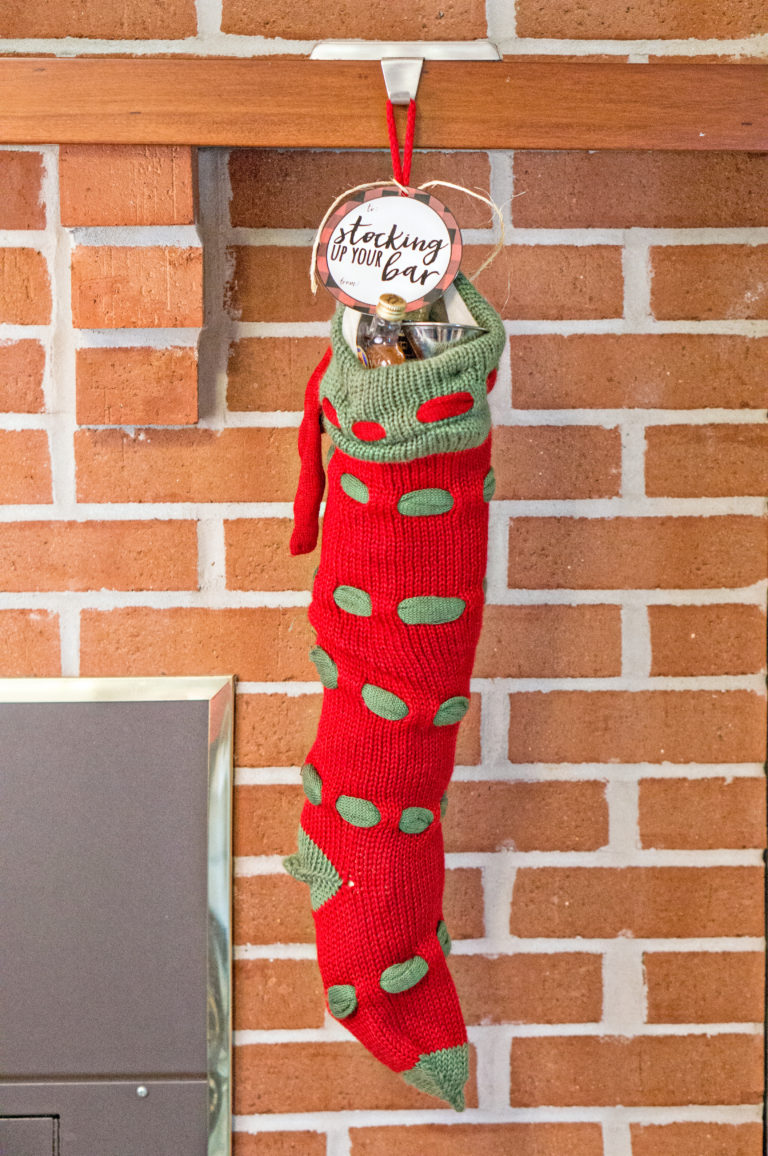 FREE Stocking Gift Tags - Easy Christmas Gift for Teachers, Neighbors...