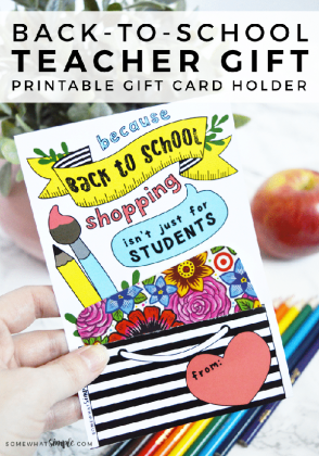 Welcome Back Ideas for Teachers - 21+ Free Printable Teacher Gifts ...