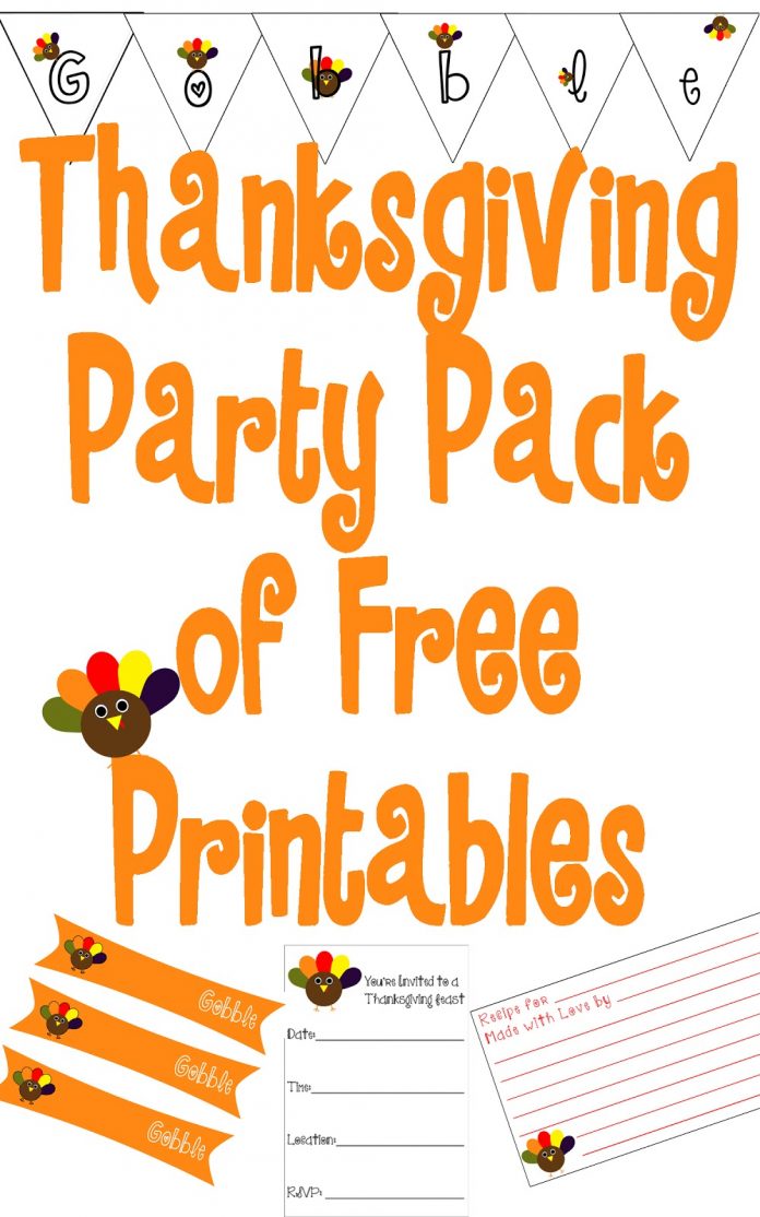 Free Fall Printables - Over 70 Banners, Gift Tags, & Prints