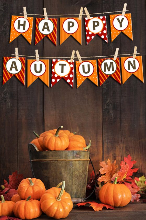 Free Fall Printables - Over 70 Banners, Gift Tags, & Prints