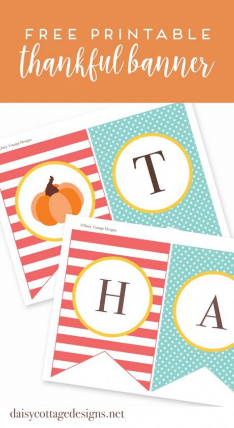 Free Fall Printables - Over 70 Banners, Gift Tags, & Prints