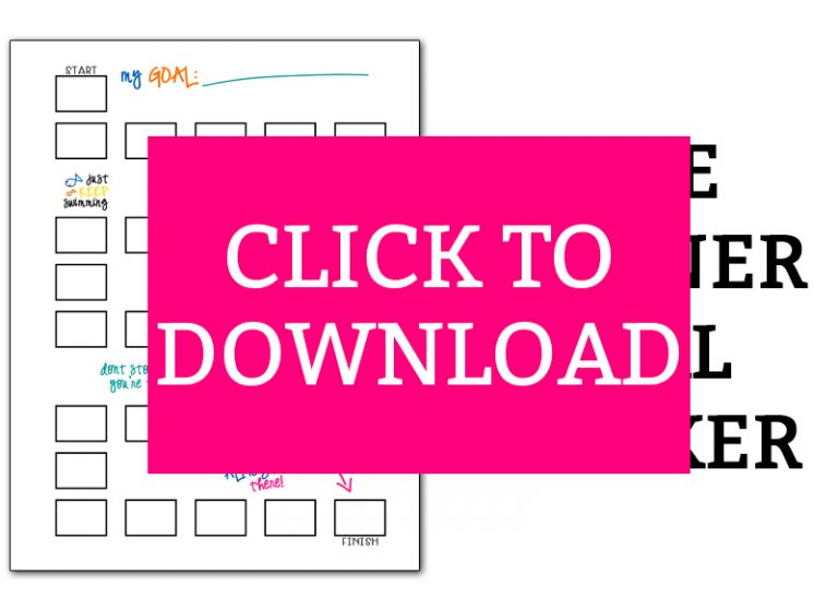 Bullet Journal Tracker - Free Planner Printable