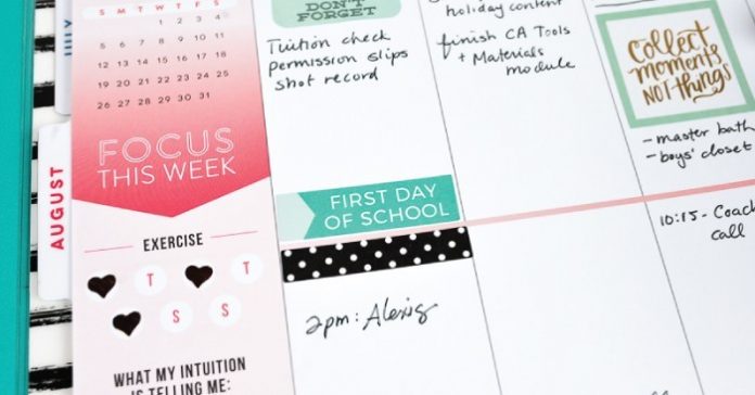 Free School Planner Printables