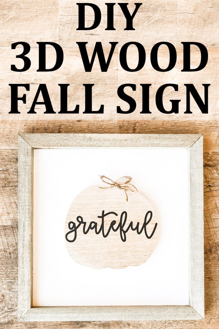 DIY Inexpensive Fall Wood Sign Pinterest Wood2 - Mom Envy