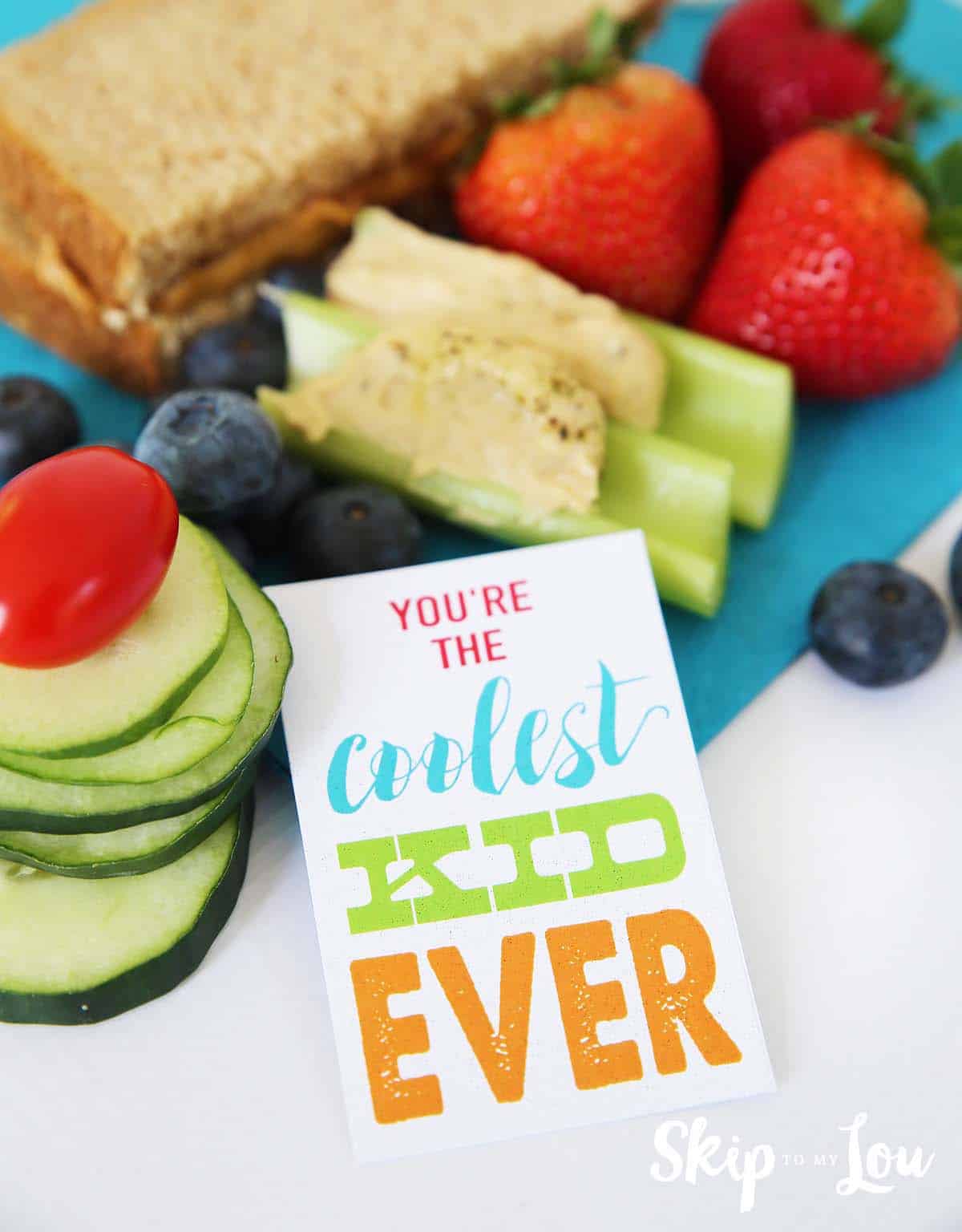 Lunch Notes for Kids - Free Printable Lunchbox Notes