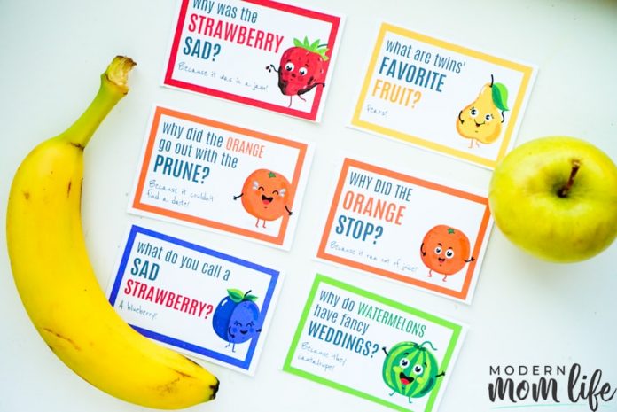 Lunch Notes for Kids - Free Printable Lunchbox Notes
