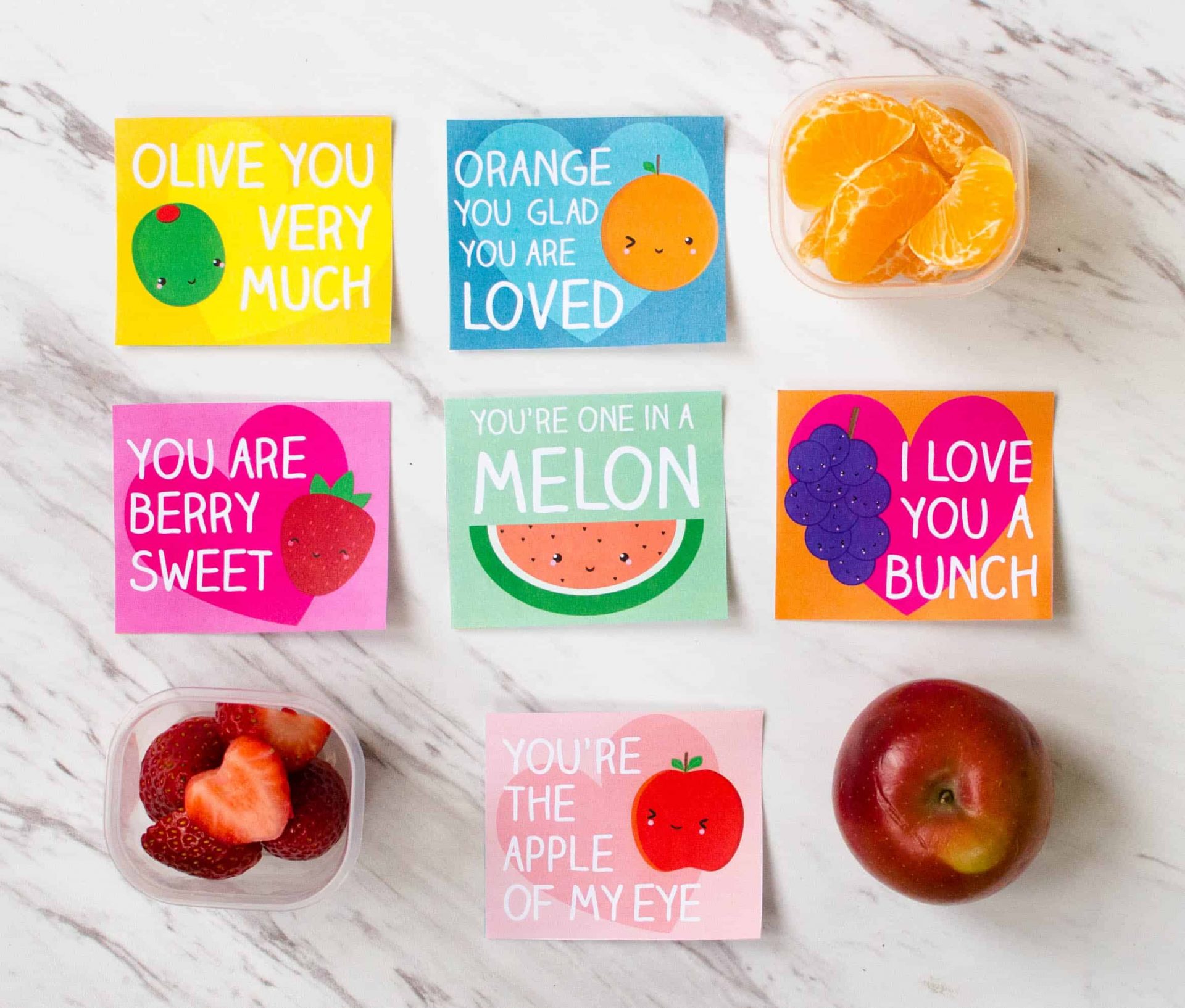 Lunch Notes for Kids - Free Printable Lunchbox Notes