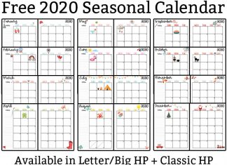2020 Free Printable Calendars - Over 15 Different Free 2020 Calendars