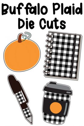 Free Fall Die Cuts - 34 Different Fall Planner Die Cuts