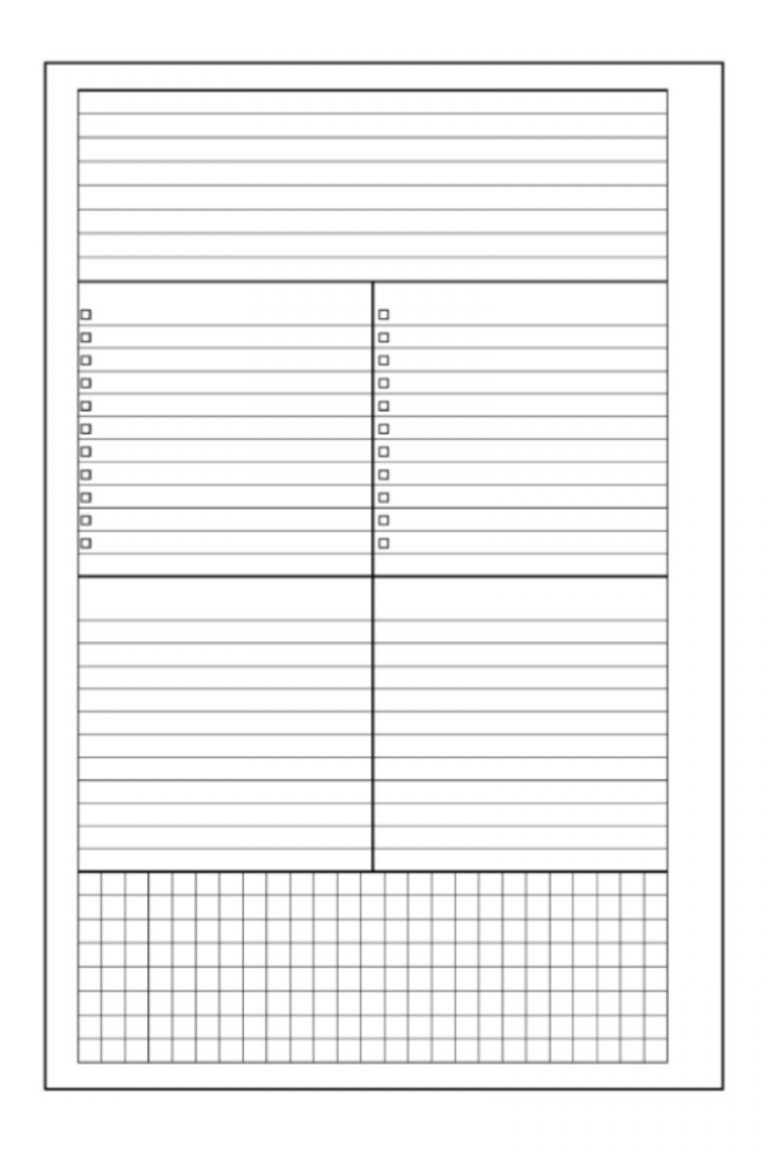 Free Dashboard Layout Planner Printables - Free Weekly Planner Pages