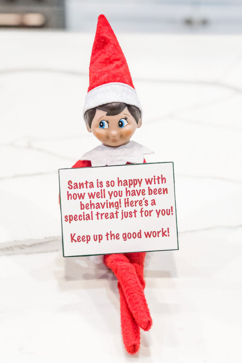 Free Elf on the Shelf Printable Notes Pinterest 5 Mom Envy