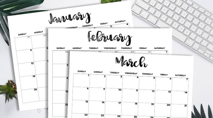 2020 Free Printable Calendars - Over 15 Different Free 2020 Calendars