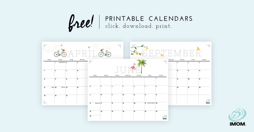 2020 Free Printable Calendars - Over 15 Different Free 2020 Calendars