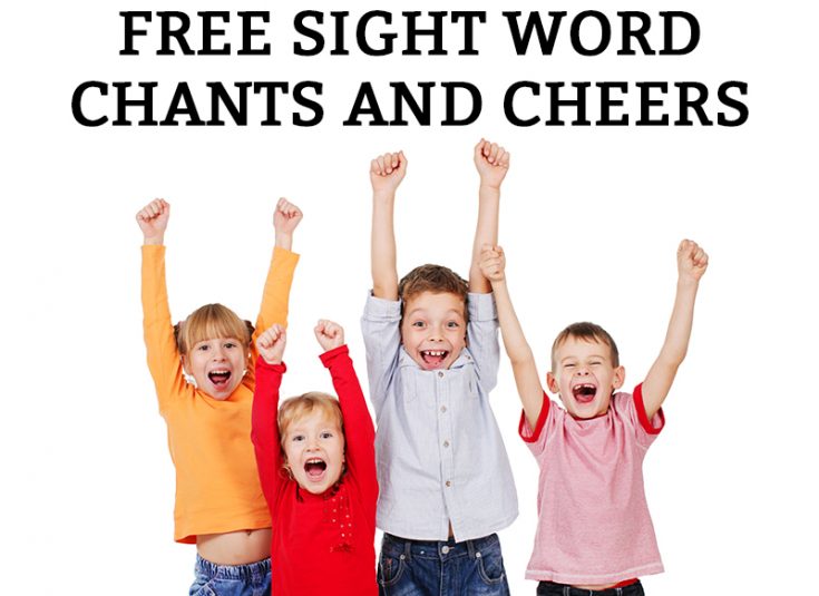 Sight Word Chants and Cheers - Mom Envy