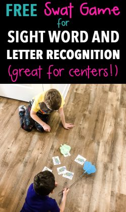 Swat Reading Games - Identifying Letters & Sight Words - Mom Envy