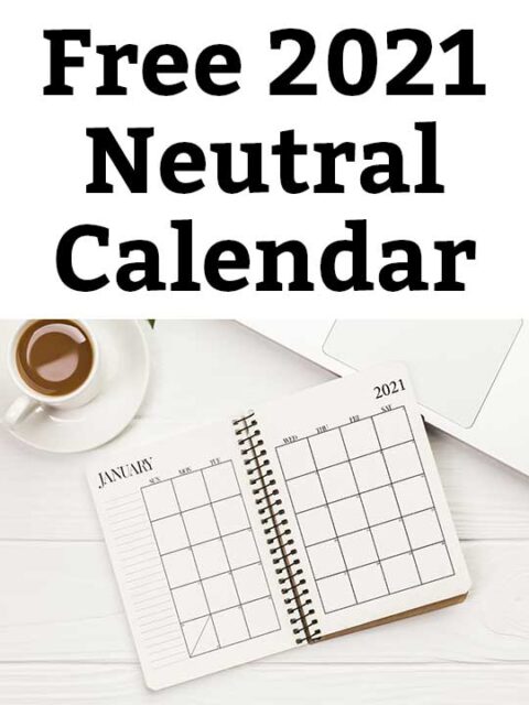 Free Printable 2021 Calendars