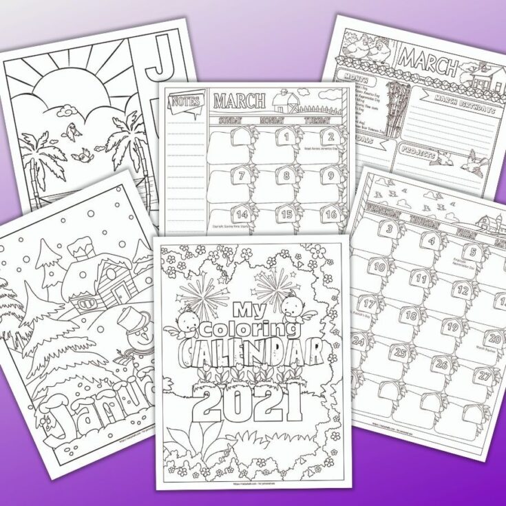 Free Printable 2021 Calendars