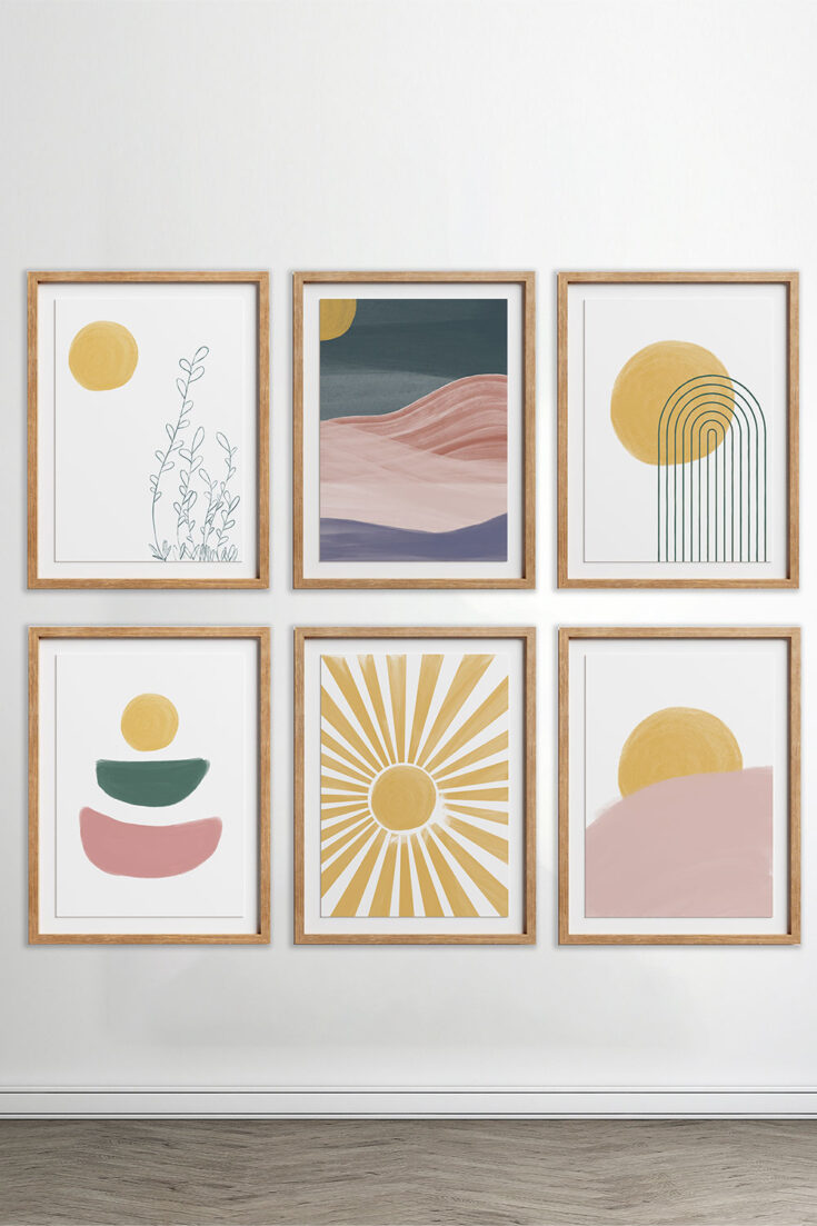 Boho Art Prints Free to Print and Use