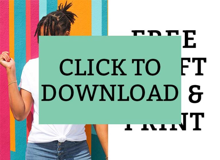 Free Craft SVG & Print: It's a Good Day to Craft