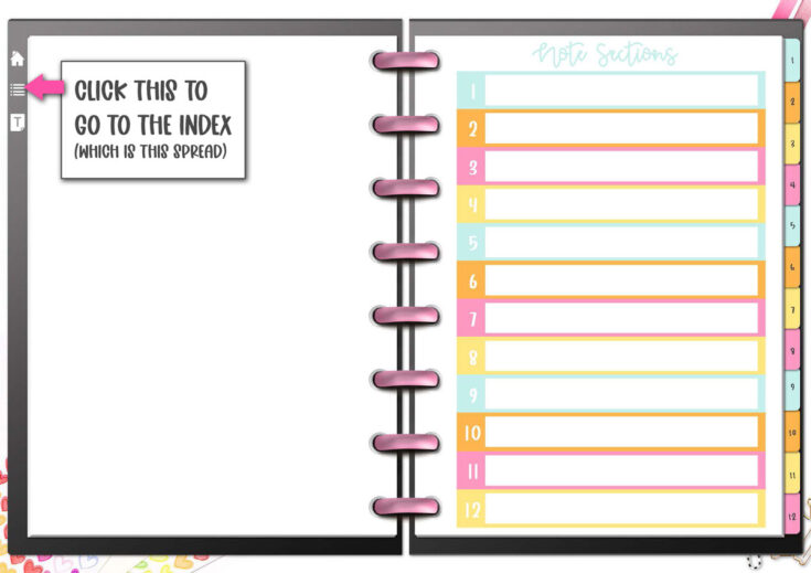 Free Digital Notebook - Craft Themed