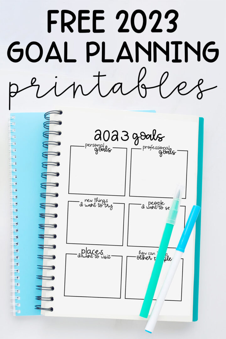 Goal-Setting-Worksheets-2023-Pinterest-7 - Mom Envy