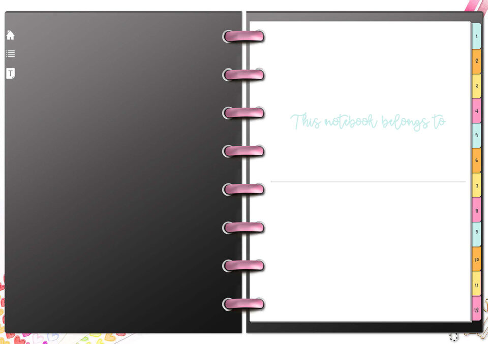 Free Digital Notebook - Craft Themed