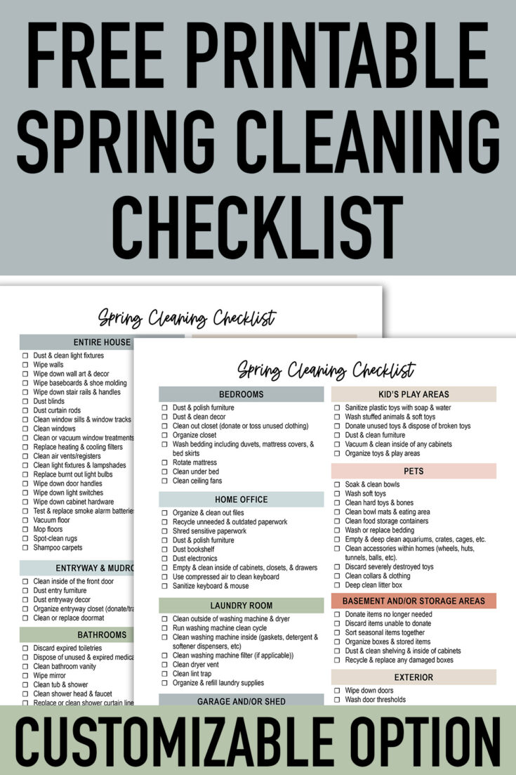 Spring-Cleaning-Checklist-Pinterest-6 - Mom Envy