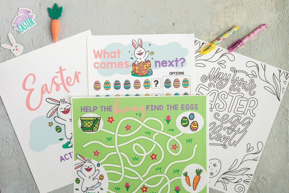 Free Printable Easter Activities