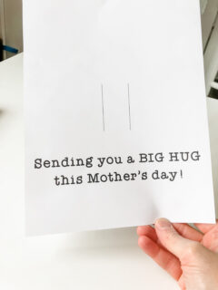 Pop Up Mother's Day Cards DIY - Free Printable Template Included