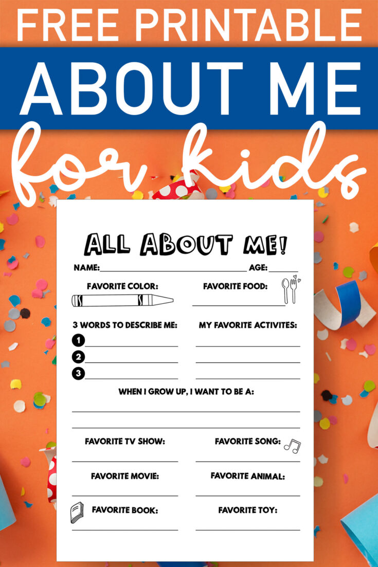 Printable-All-About-Me-Pinterest-6 - Mom Envy