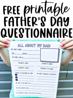 30 Father's Day Craft Ideas - Father's Day Printables, too!