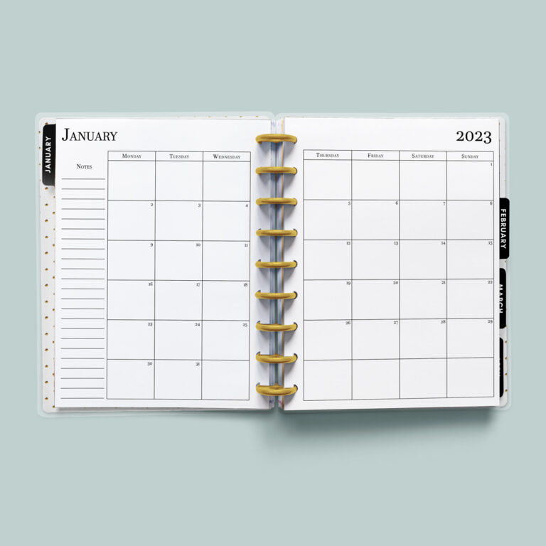 2023 Calendar Printable - Free Simple Print Monthly Calendars