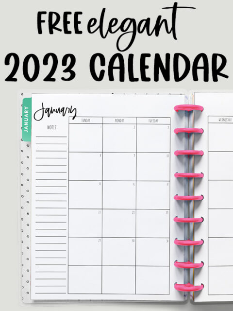 Free 2023 Printable Calendars - Various Styles Included