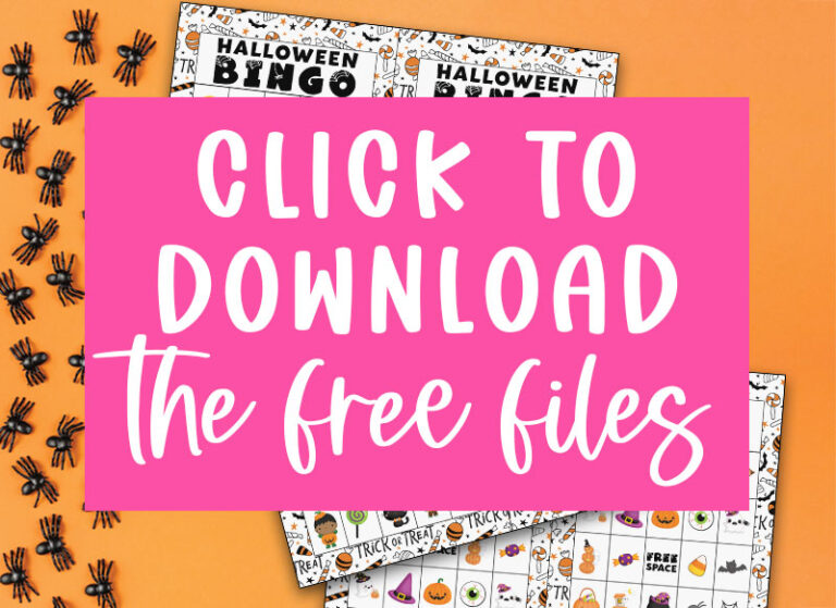 Halloween Bingo Printable - Free Halloween Bingo Game Cards
