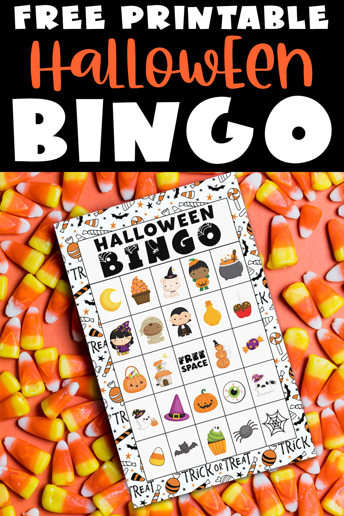 Halloween Bingo Printable - Free Halloween Bingo Game Cards