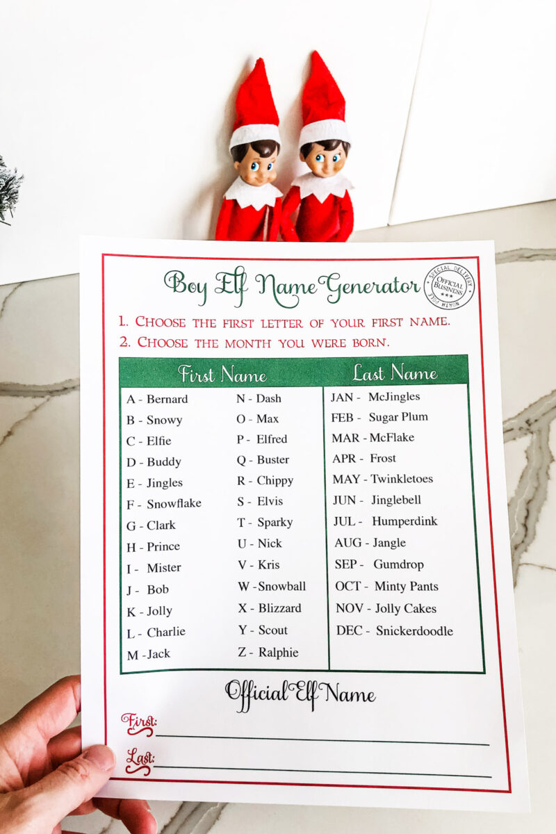 Christmas-Elf-Name-Generator-Printable-Boy-Generator - Mom Envy