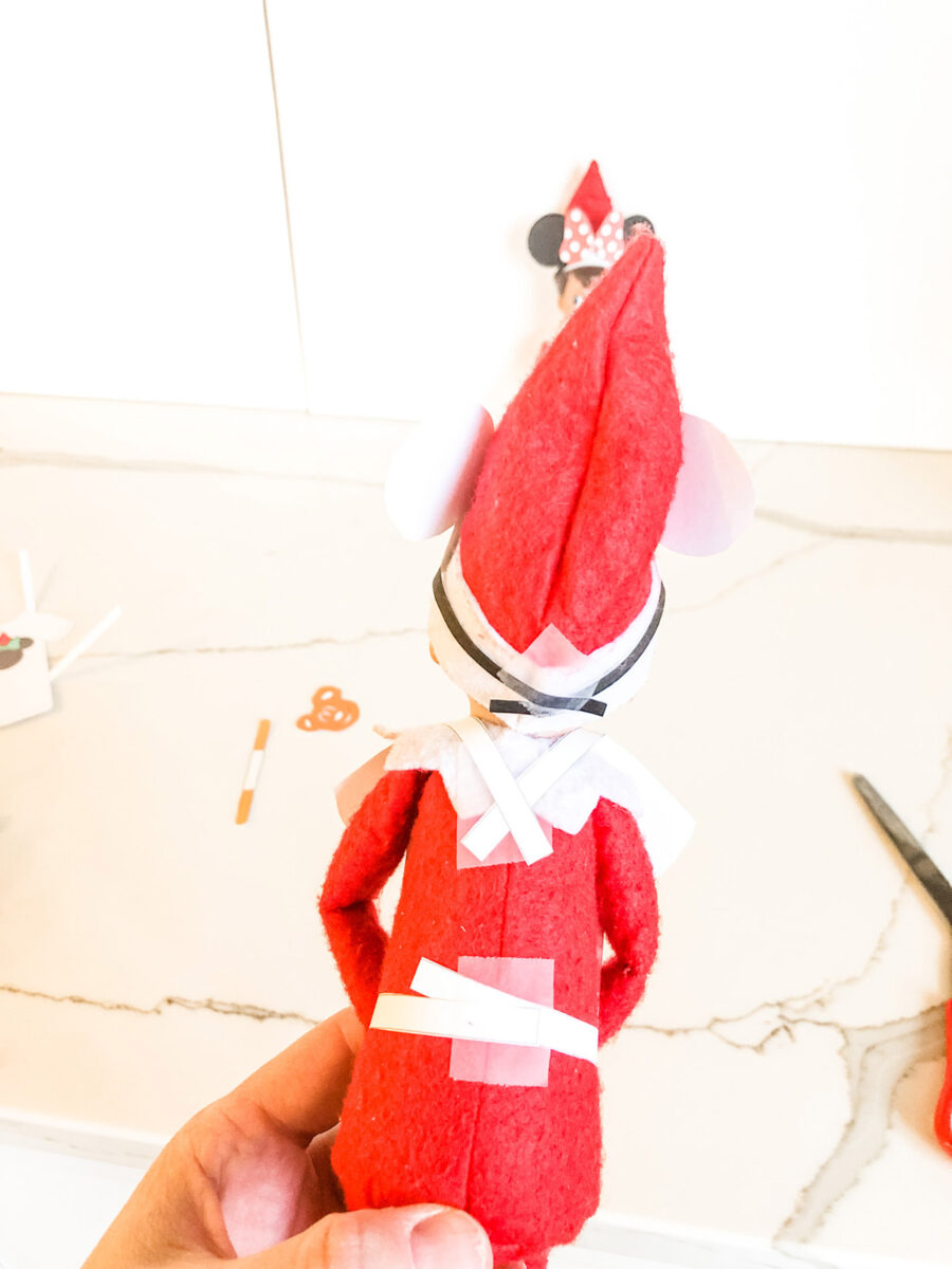 Free Elf on the Shelf Mouse Ears & Snacks Printables