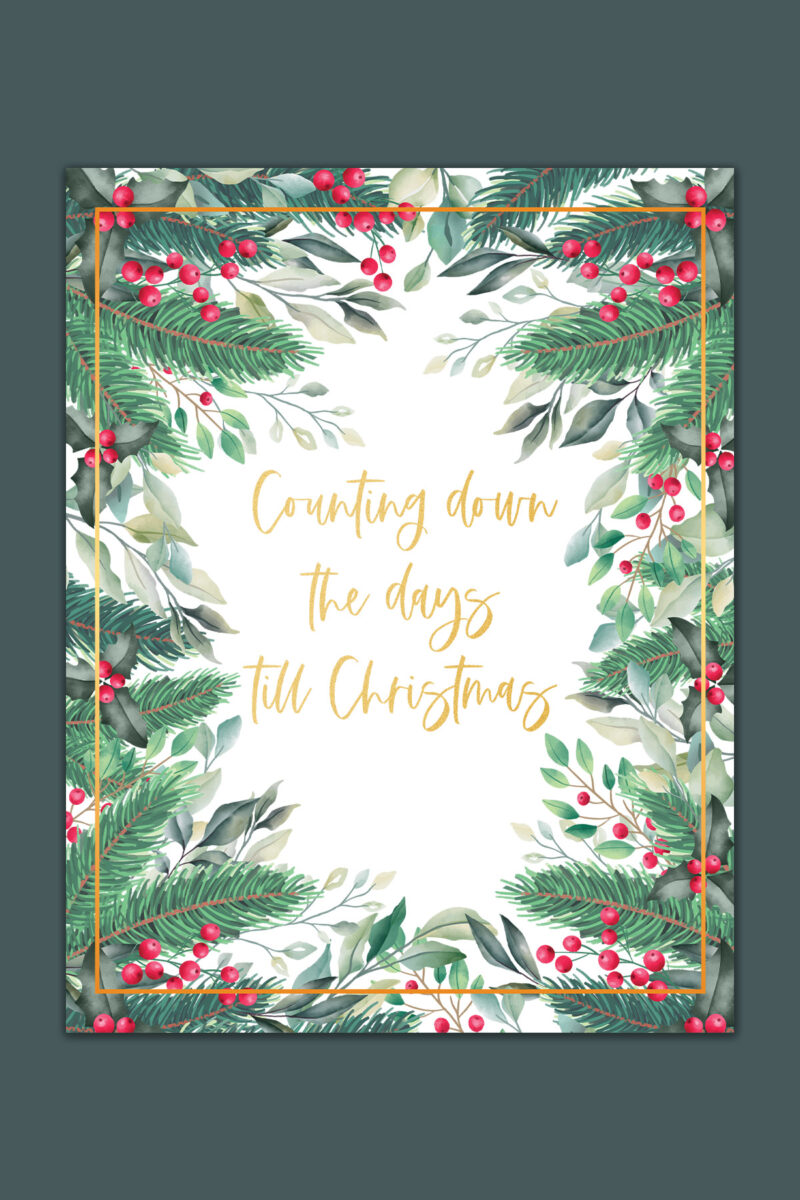 Printable Christmas Planner Pages & Digital Planner Files, too!