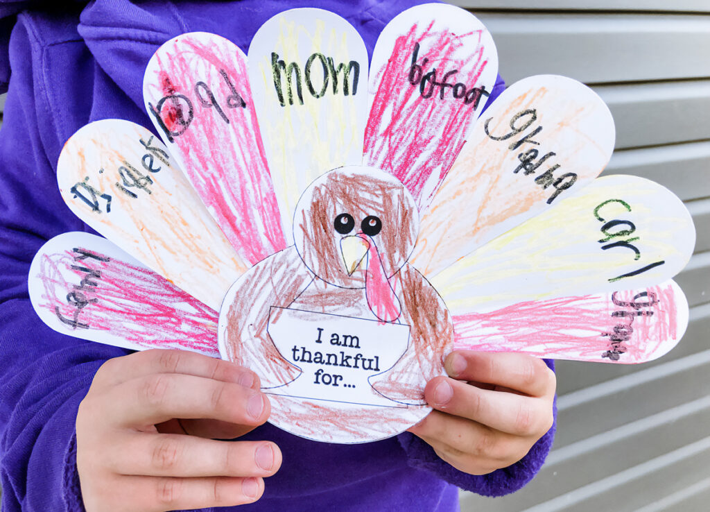 Thanksgiving-Thankful-Turkey-Printable-Turkey-Upclose - Mom Envy