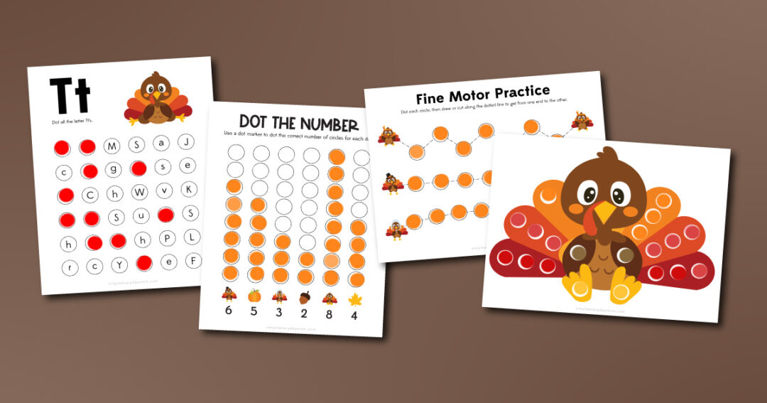 Free Printable Thanksgiving Activities for Kids