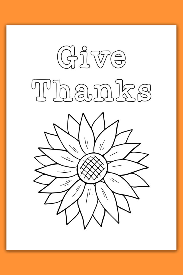 Thanksgiving Cards Coloring Pages - 10 Free Cards Included